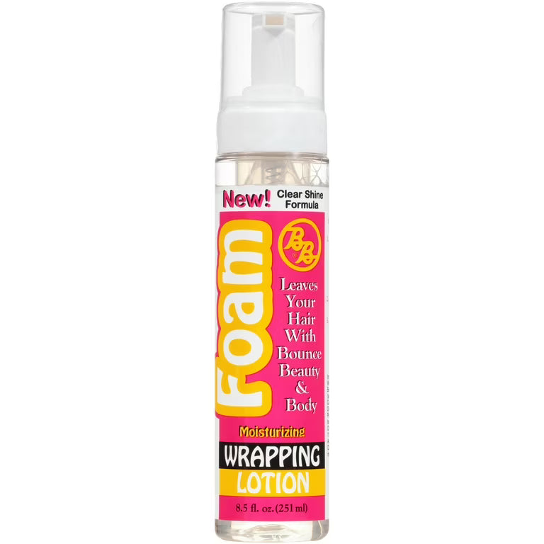 Bronner Bros. Moisturizing Foam Wrapping Lotion 8.5 oz – Solo Beauty Supply