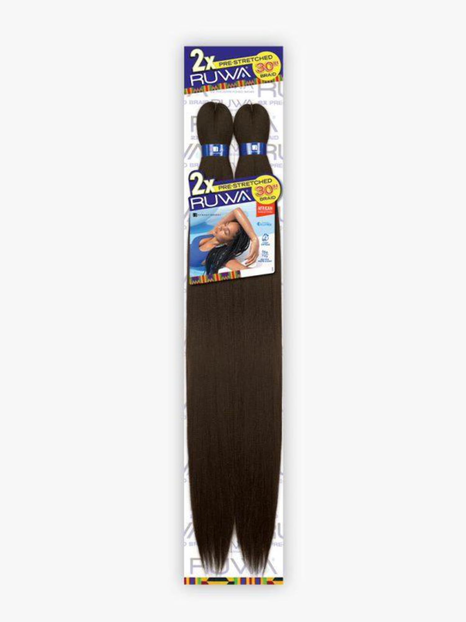 Sensationnel 2X Ruwa Pre-Stretched Braid Hair 30" – Solo Beauty Supply